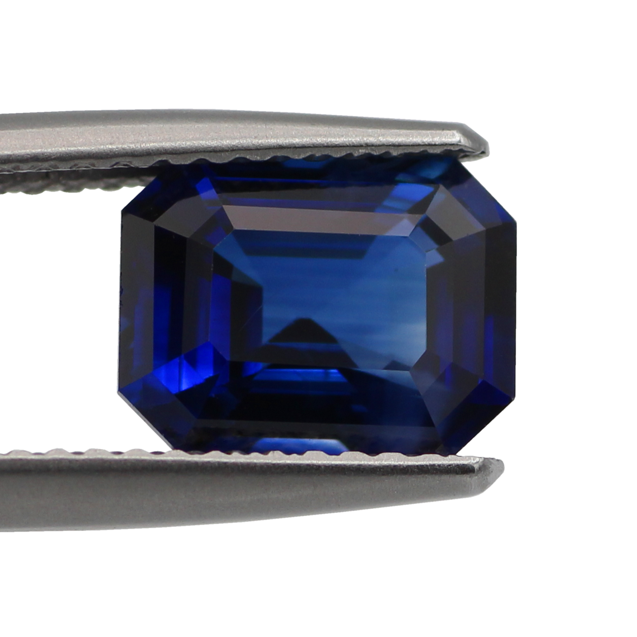 3.00ct Heated Sapphire Octagon Royal Blue– Gem Centre