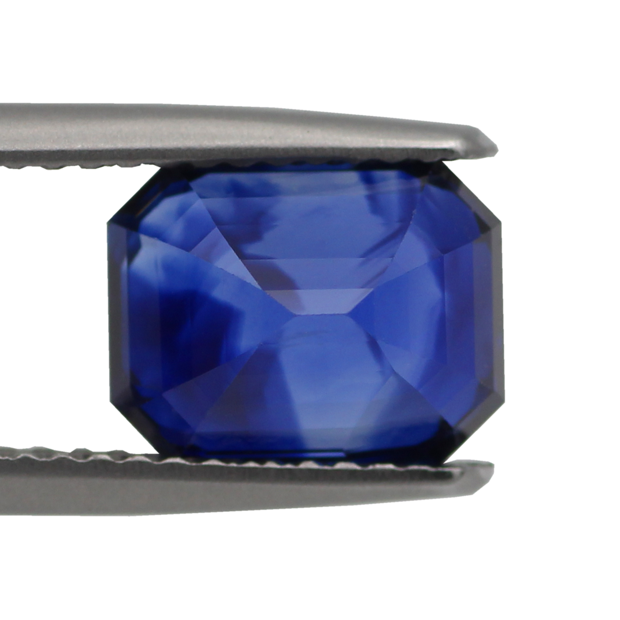 4.21ct Heated Sapphire Octagon Royal Blue– Gem Centre